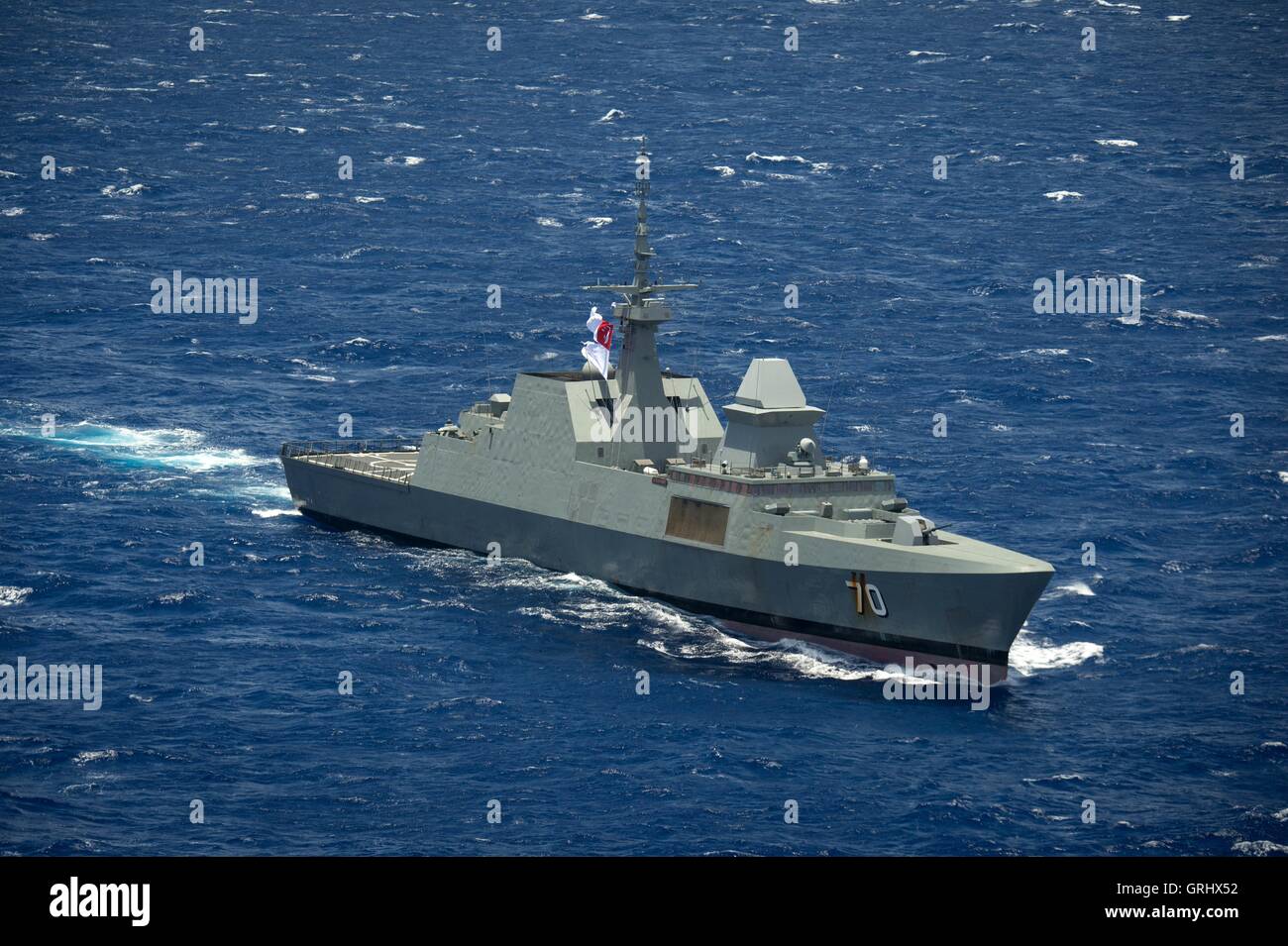 Republic of Singapore Navy RSN Formidable-class guided-missile frigate ...