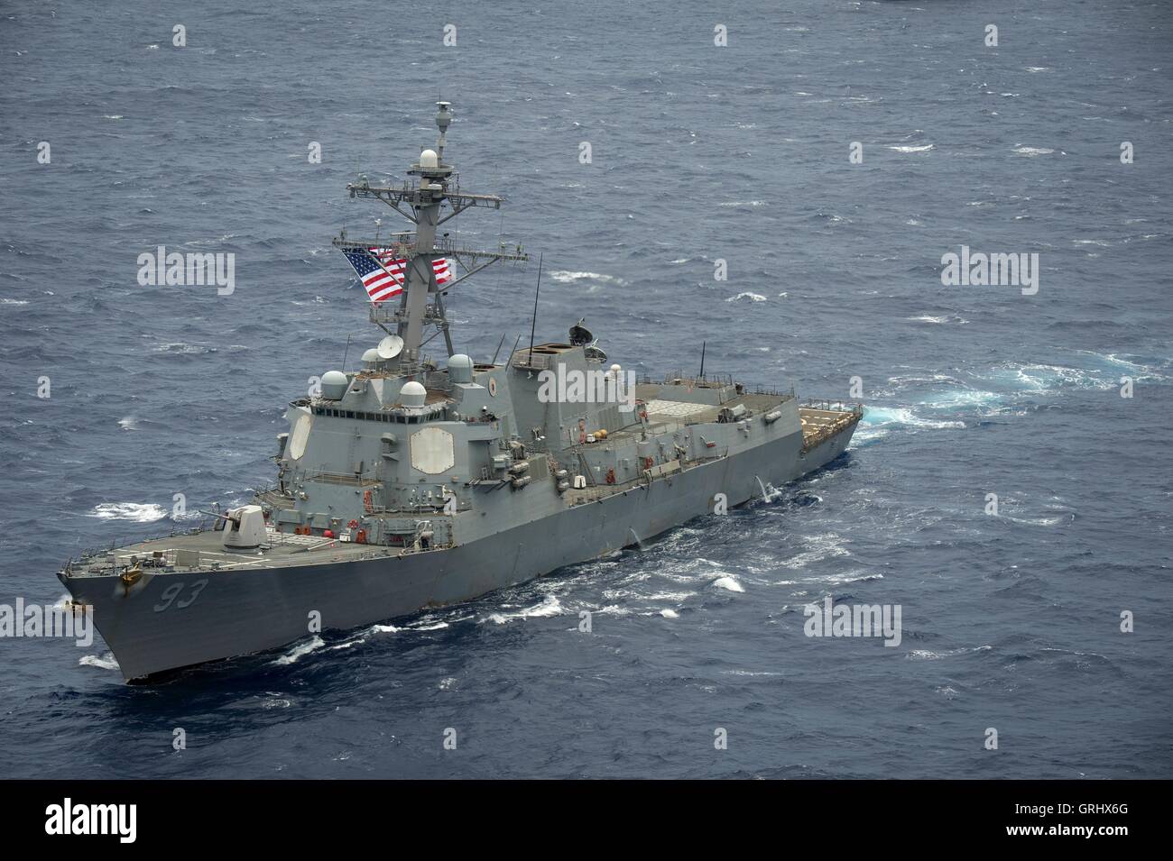 U.S. Navy Arleigh Burke-class guided-missile destroyer USS Howard ...