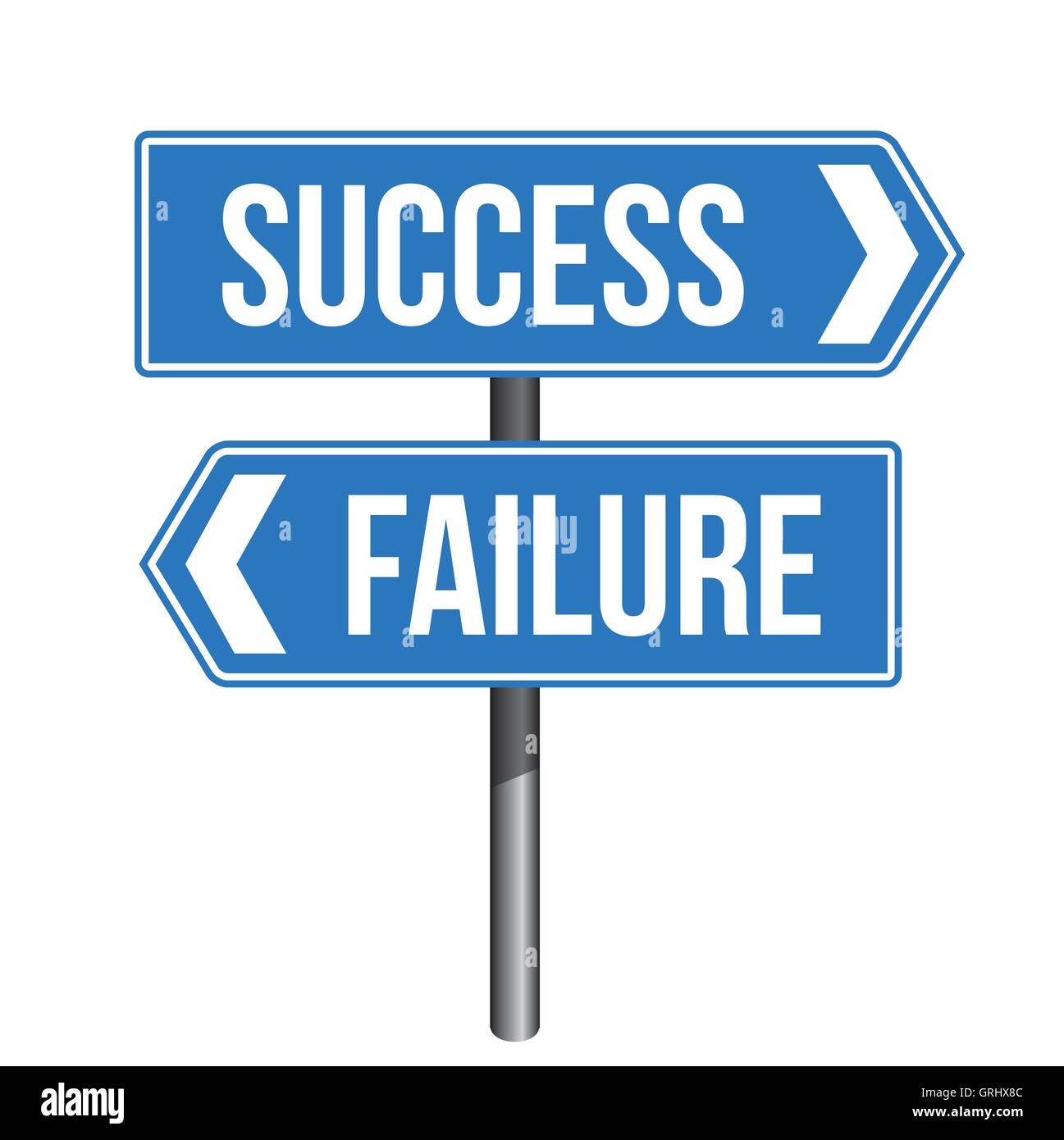 Success Failure Sign vector Stock Vector Image & Art - Alamy