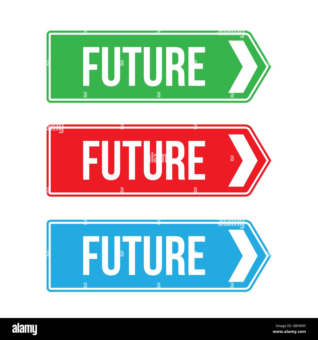 Future indicate Stock Vector Images - Alamy