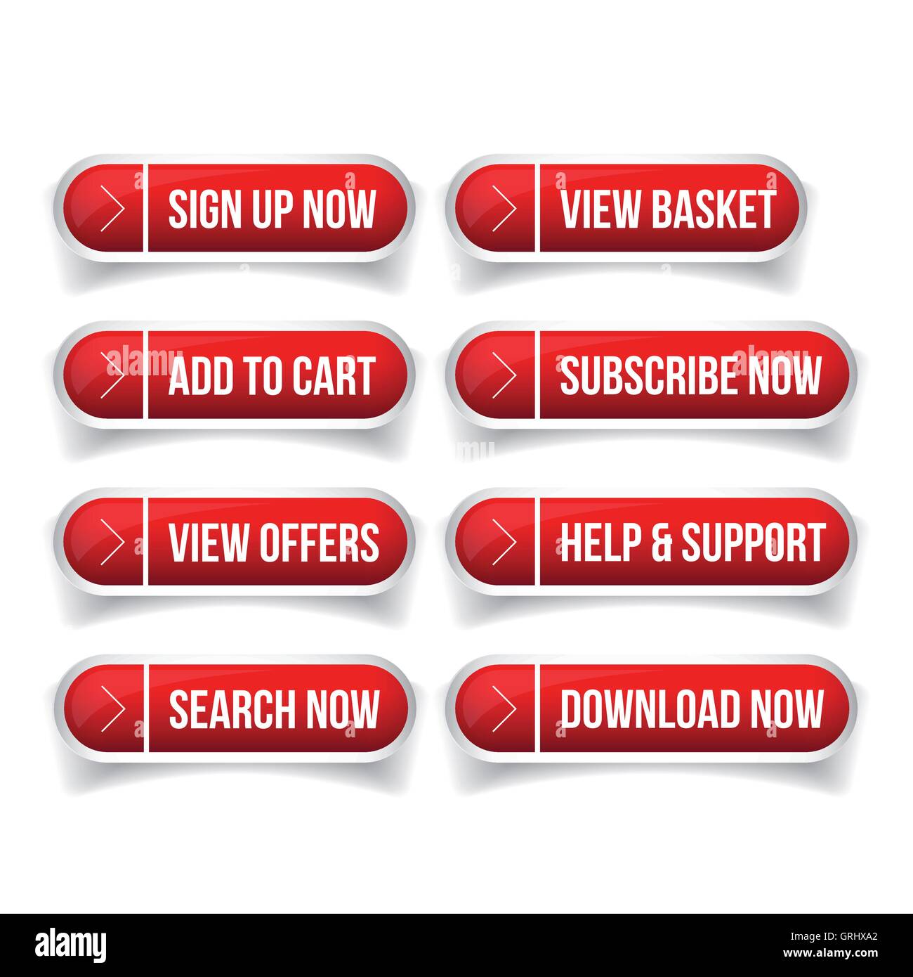 Call-To-Action Buttons vector Stock Vector Image & Art - Alamy