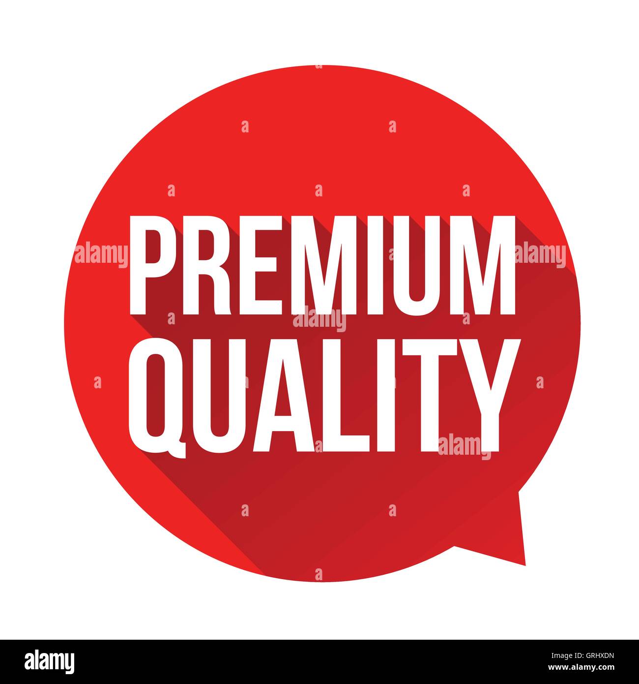 Premium Quality label vector red Stock Vector Image & Art - Alamy