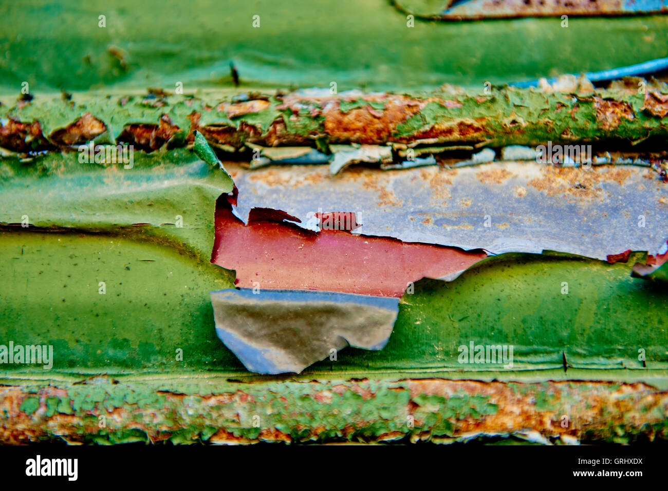 Detail of deteriorated Blind Stock Photo - Alamy