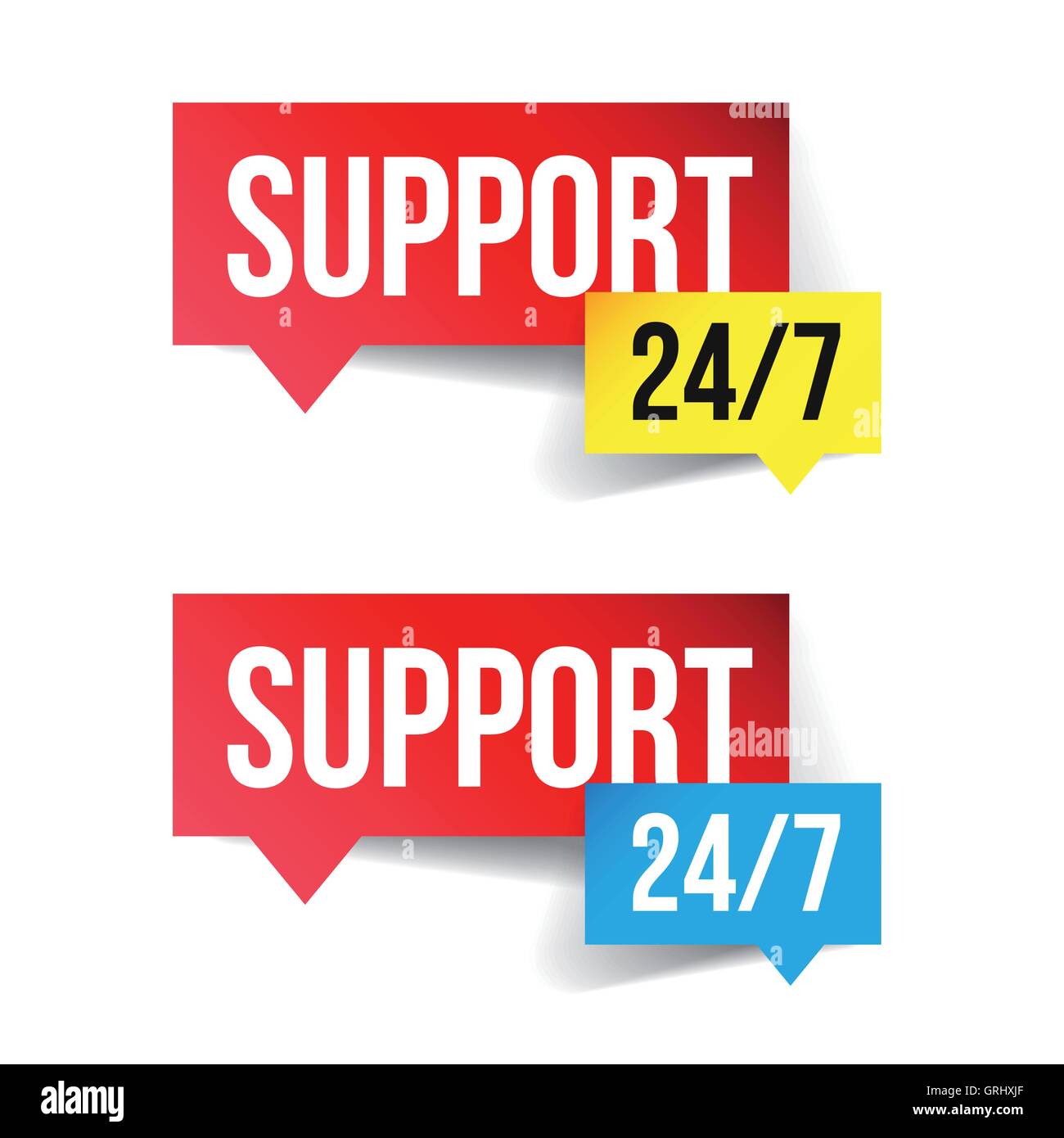 Seven days a week Stock Vector Images - Alamy