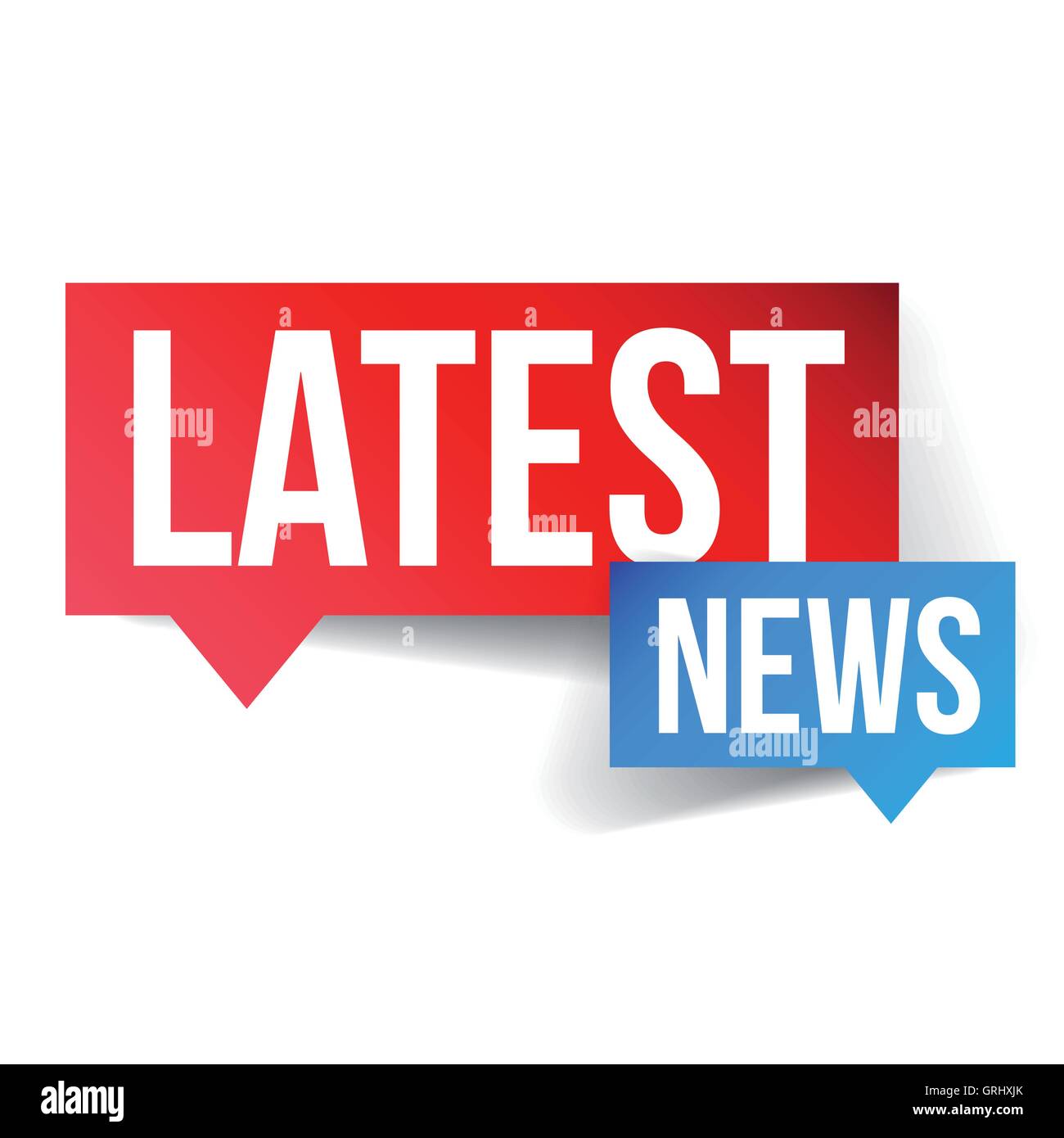 Latest News icon vector Stock Vector Image & Art - Alamy