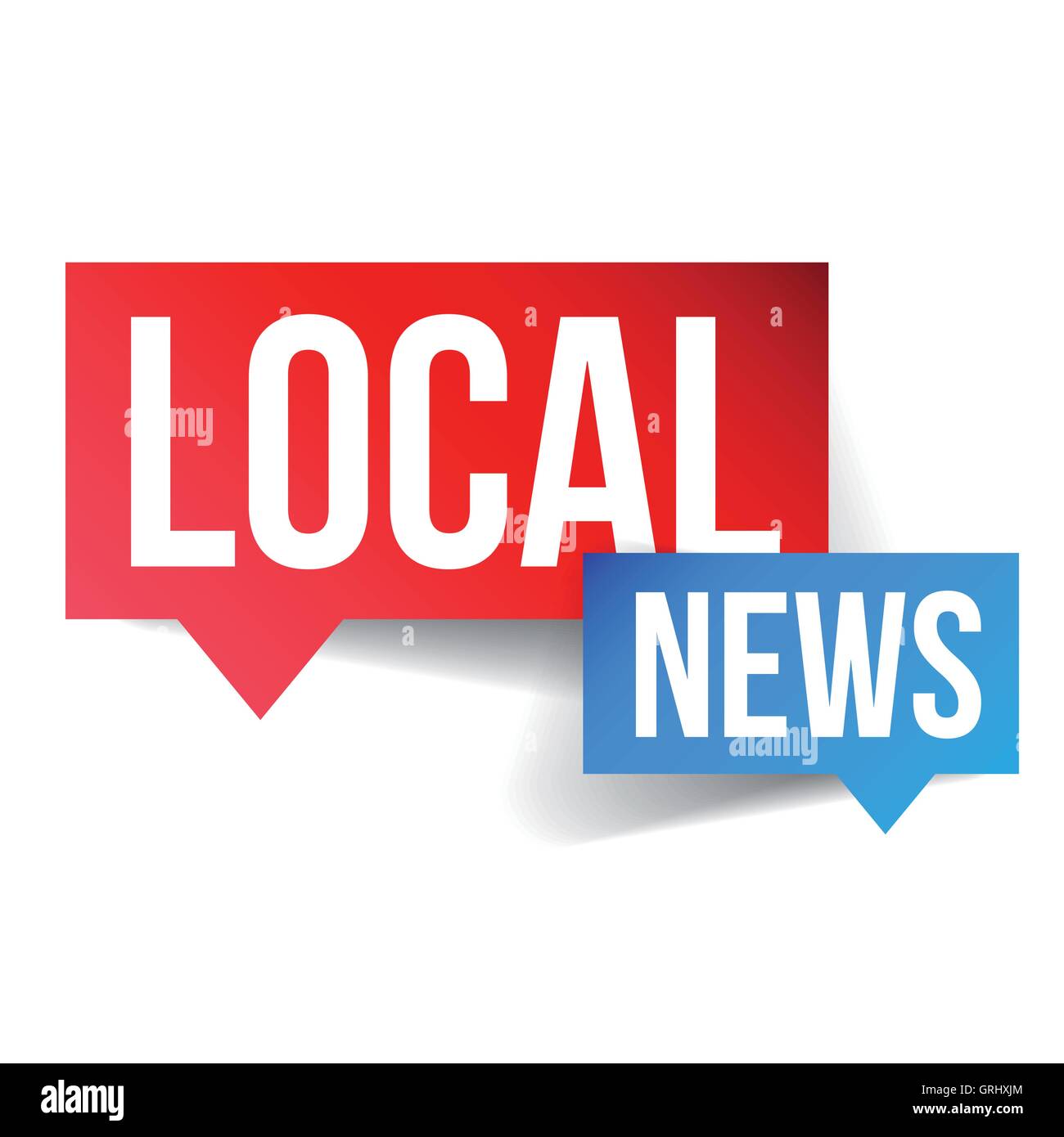 Local world newspaper Stock Vector Images - Alamy