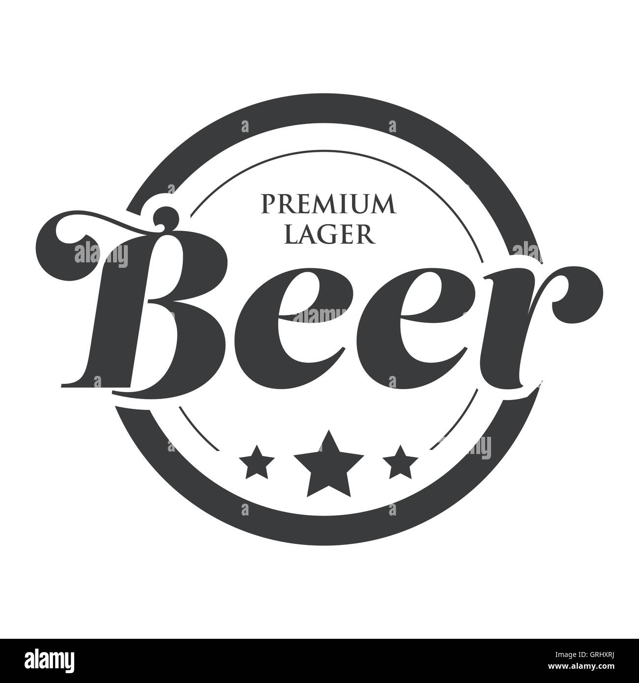 Beer logo Cut Out Stock Images & Pictures - Alamy