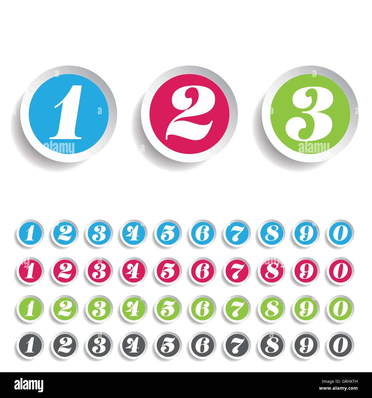 New collection text white red hi-res stock photography and images - Alamy