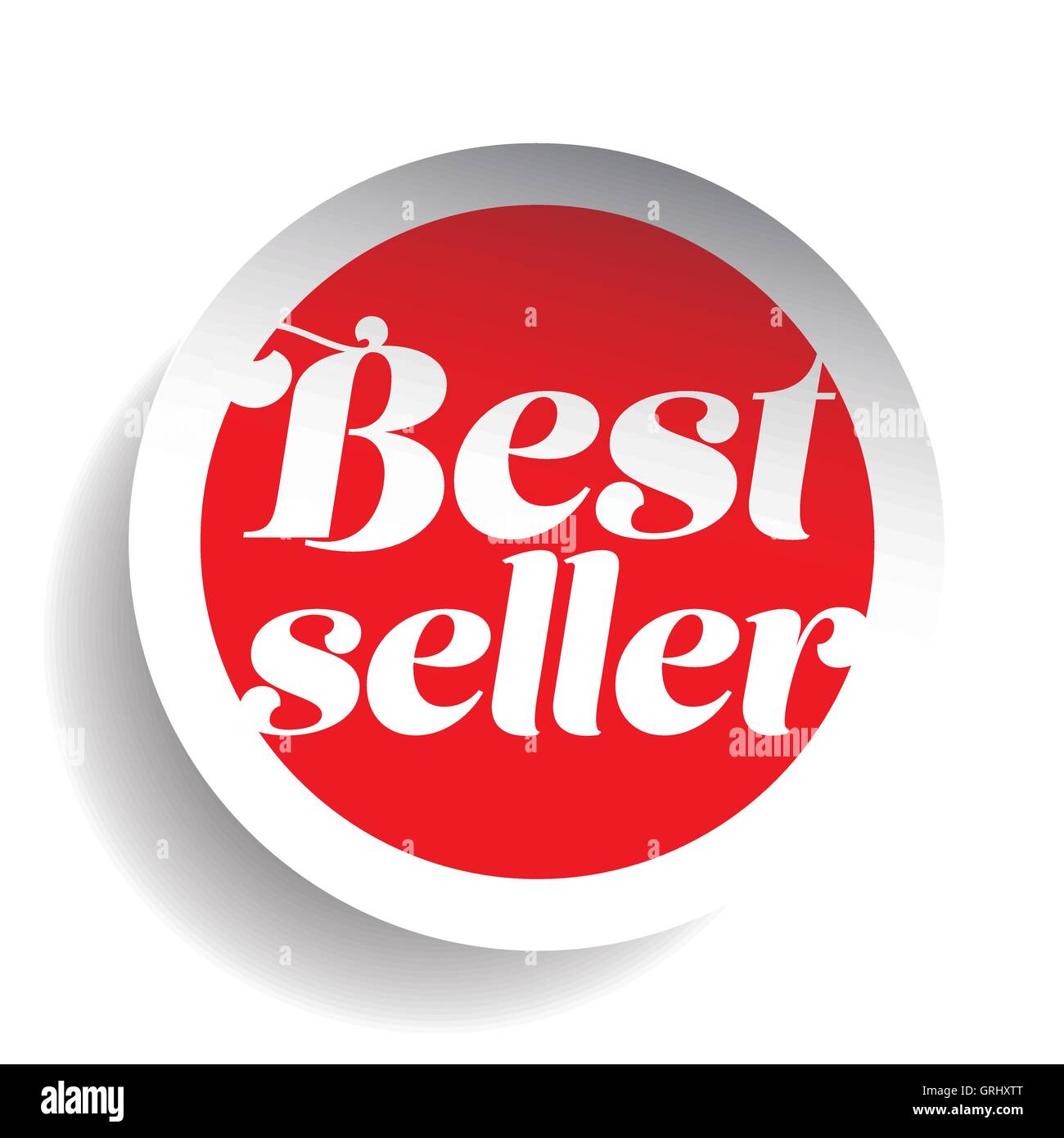 Best Seller sticker vector Stock Vector Image & Art - Alamy