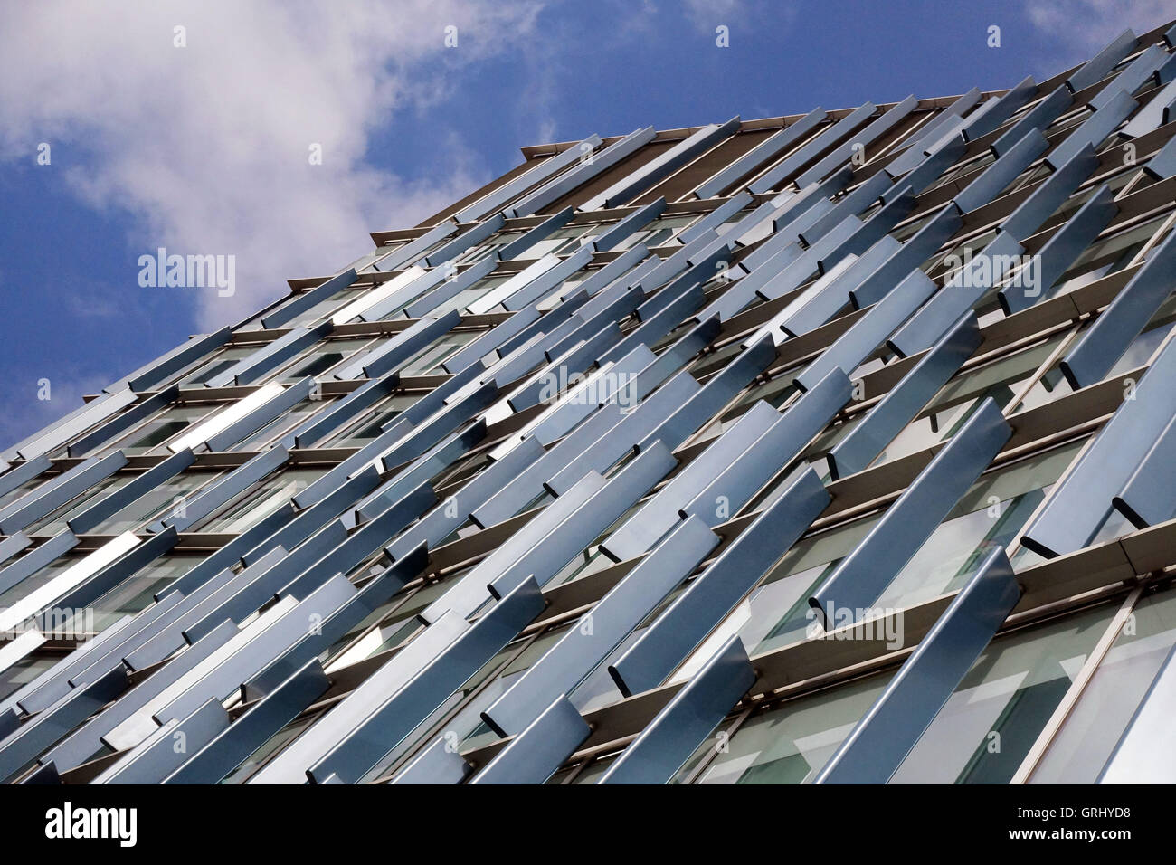 Blue Fin Building Architecture In Stock Photos & Blue Fin Building ...
