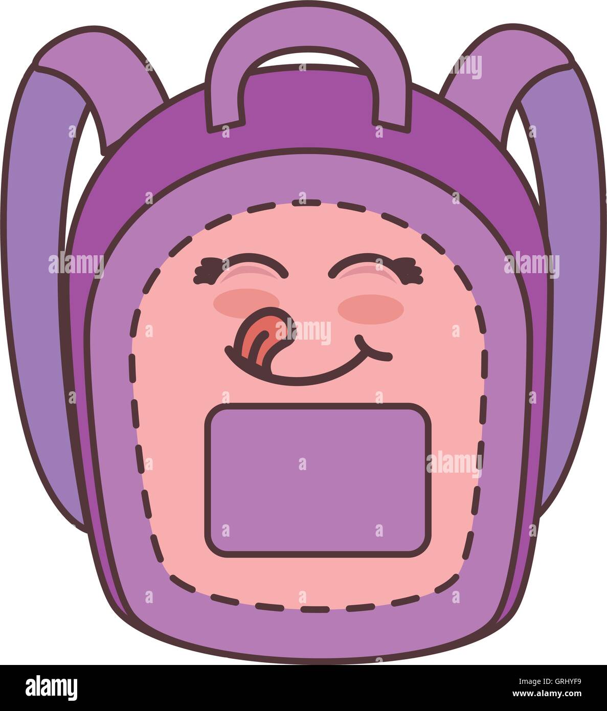 school backpack cartoon Stock Vector Image & Art - Alamy