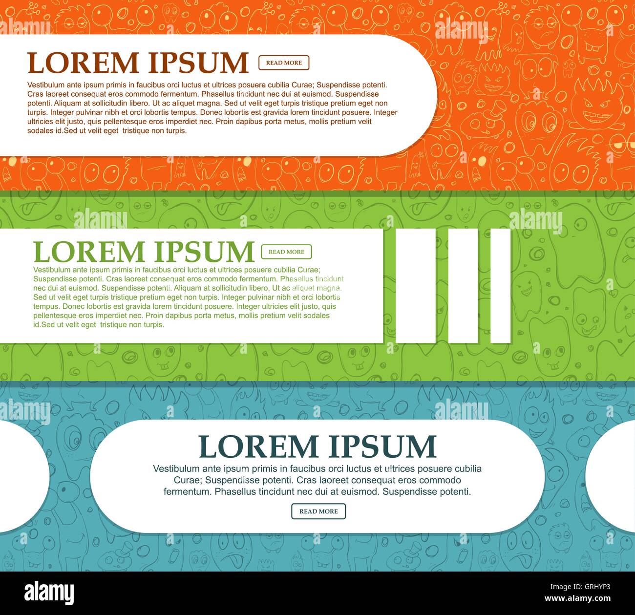 Funny monsters hi-res stock photography and images - Alamy