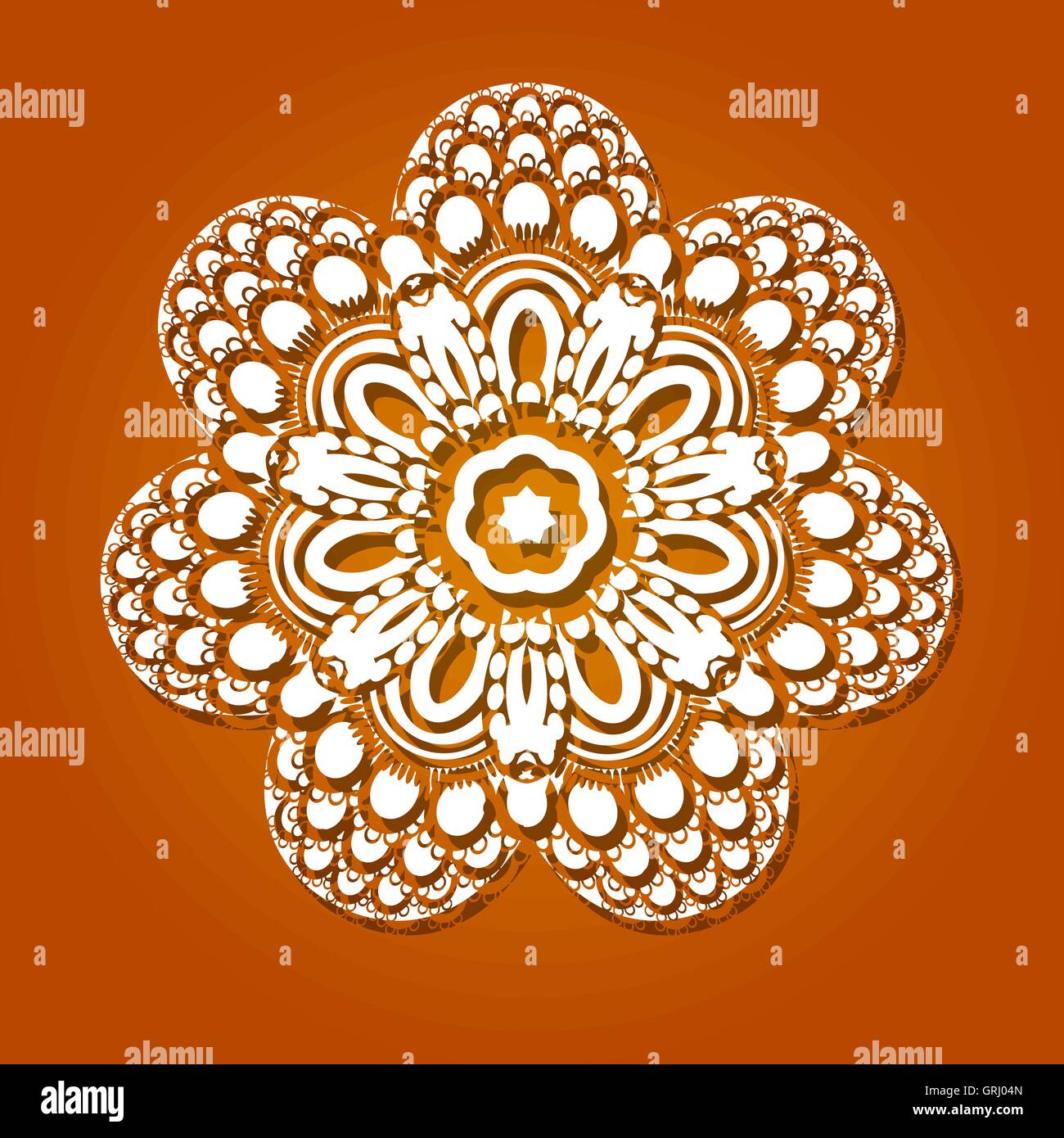 Oriental vector pattern with arabesque and floral elements. Traditional ...