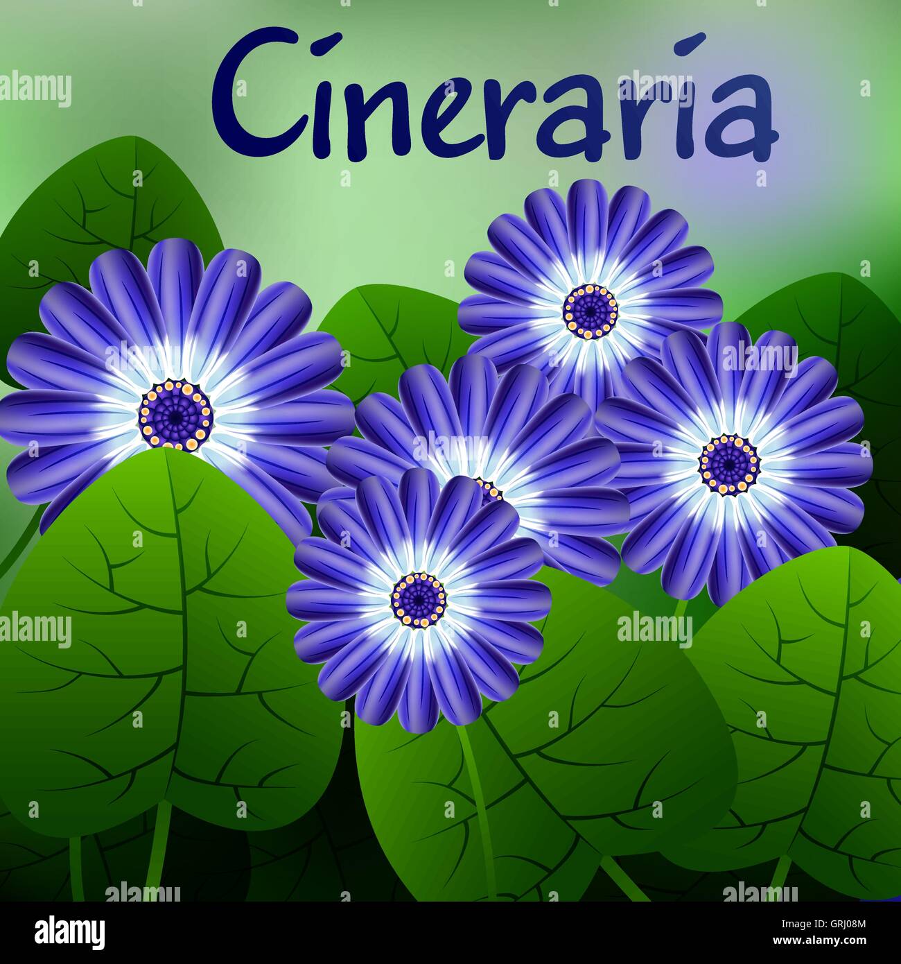 Beautiful spring background blooming Stock Vector Images - Alamy