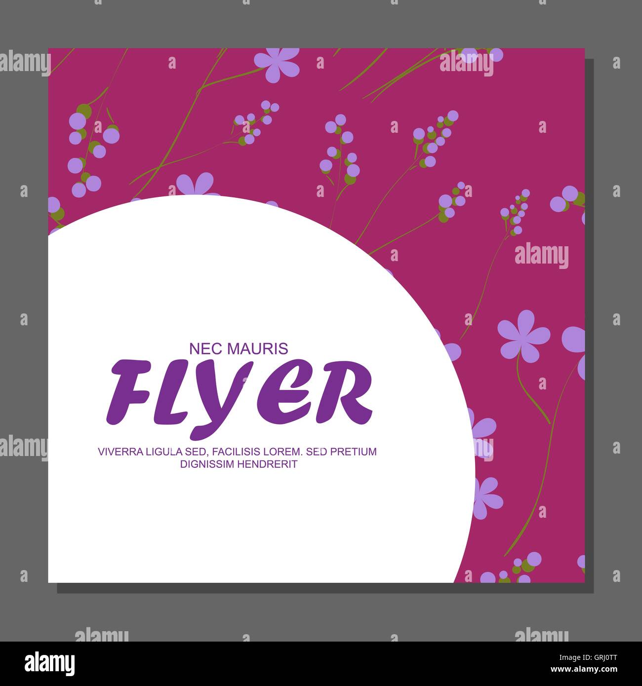 Make a flyer Stock Vector Images - Alamy