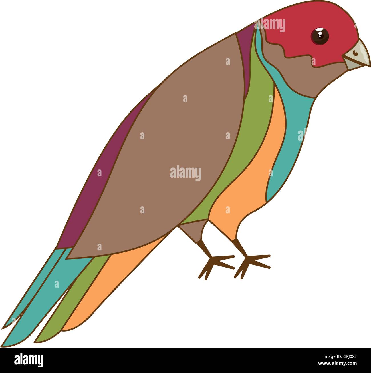 bird animal cartoon Stock Vector Image & Art - Alamy