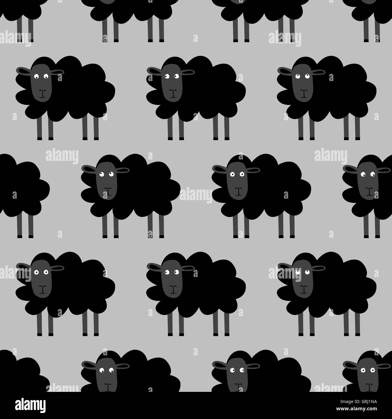 Sheep pattern hi-res stock photography and images - Alamy