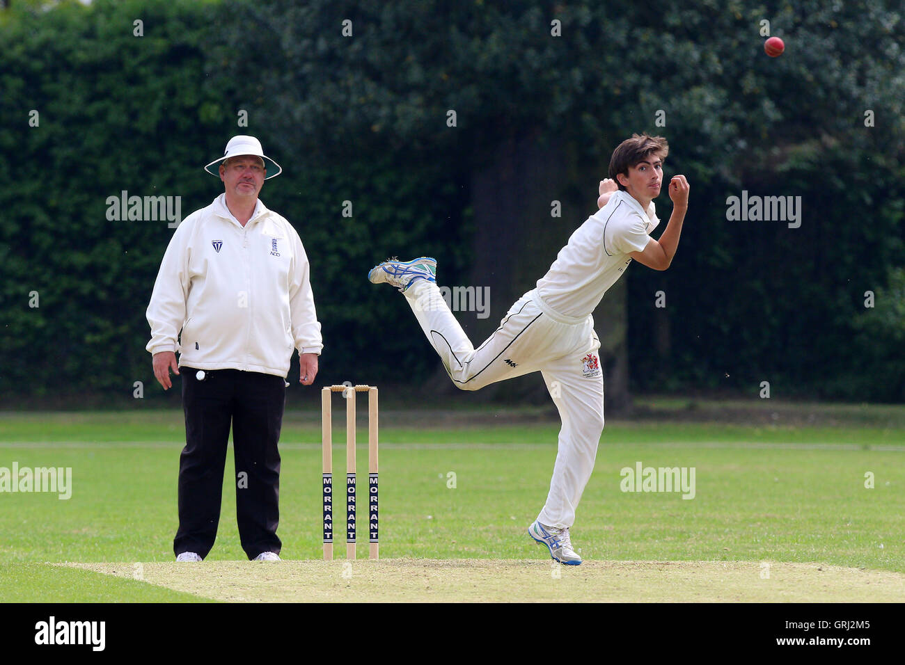 Upminster CC vs Harold Wood CC, Shepherd Neame Essex League Cricket at ...