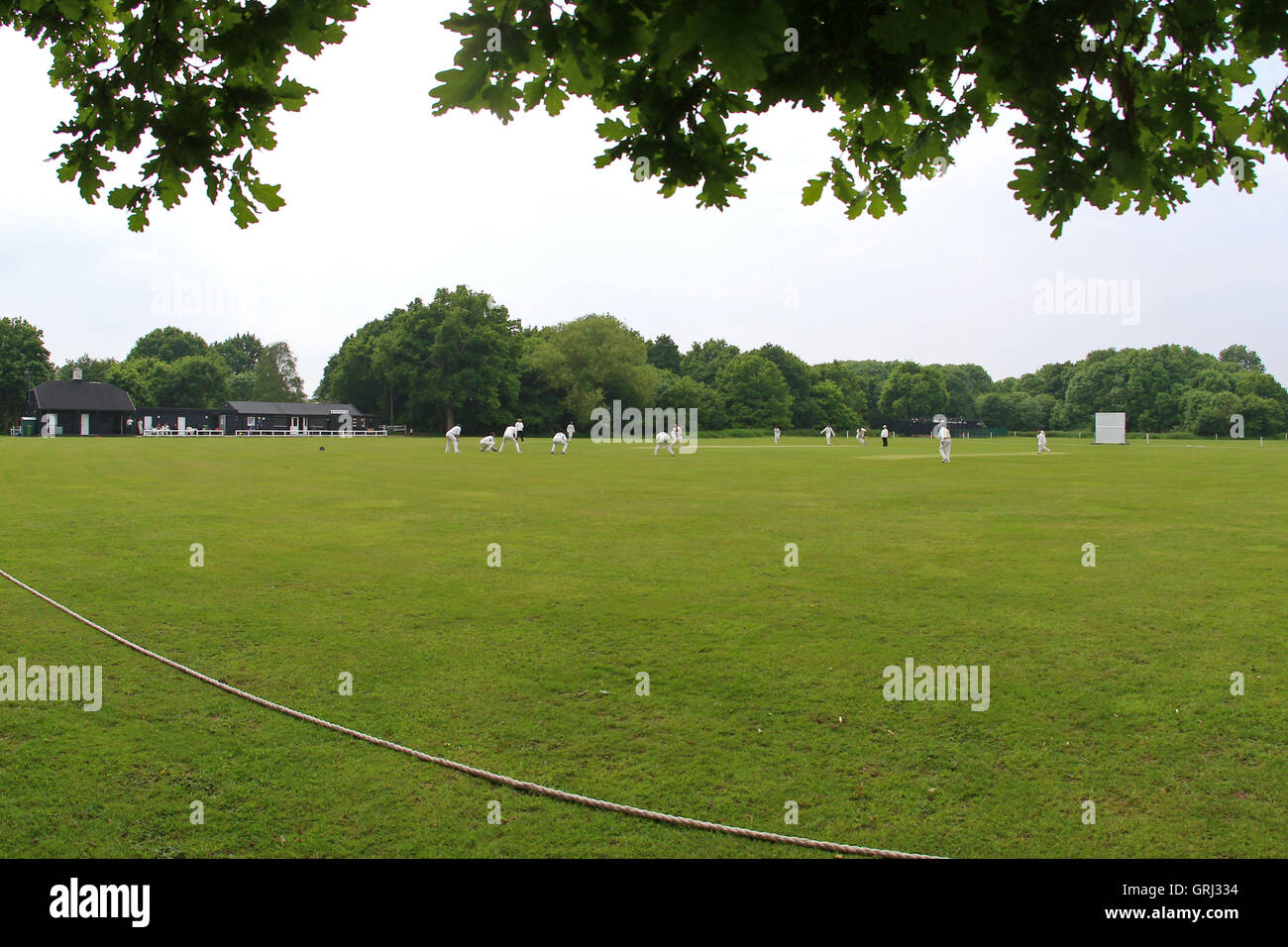General view of play during Hutton CC vs Hainault & Clayhall CC ...