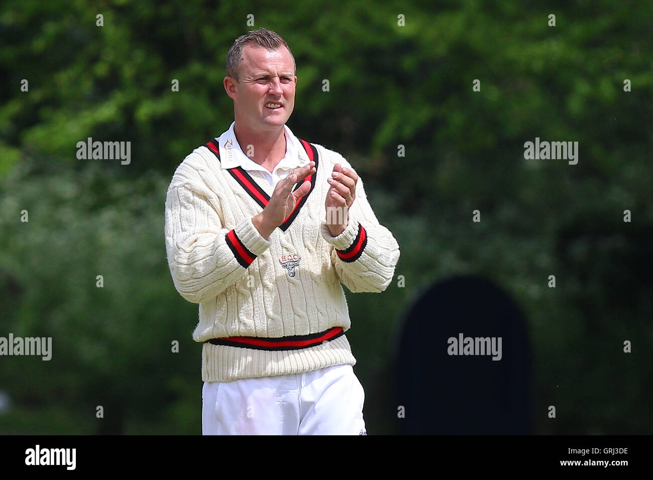 Roy Smith of Hornchurch during Hornchurch CC vs Shenfield CC, Shepherd ...