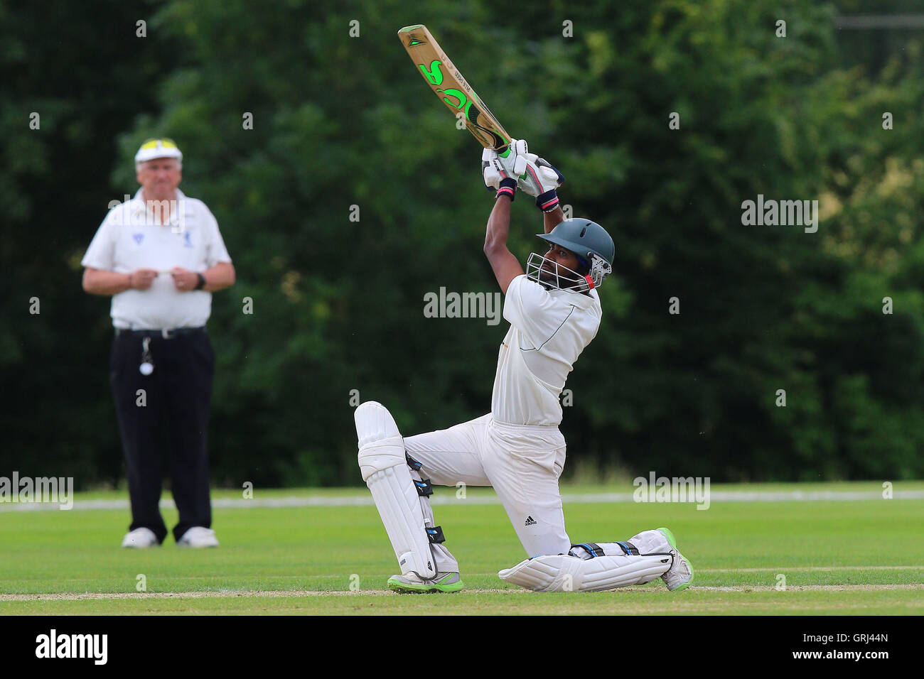 Billericay CC (fielding) vs Harold Wood CC, Shepherd Neame Essex League ...