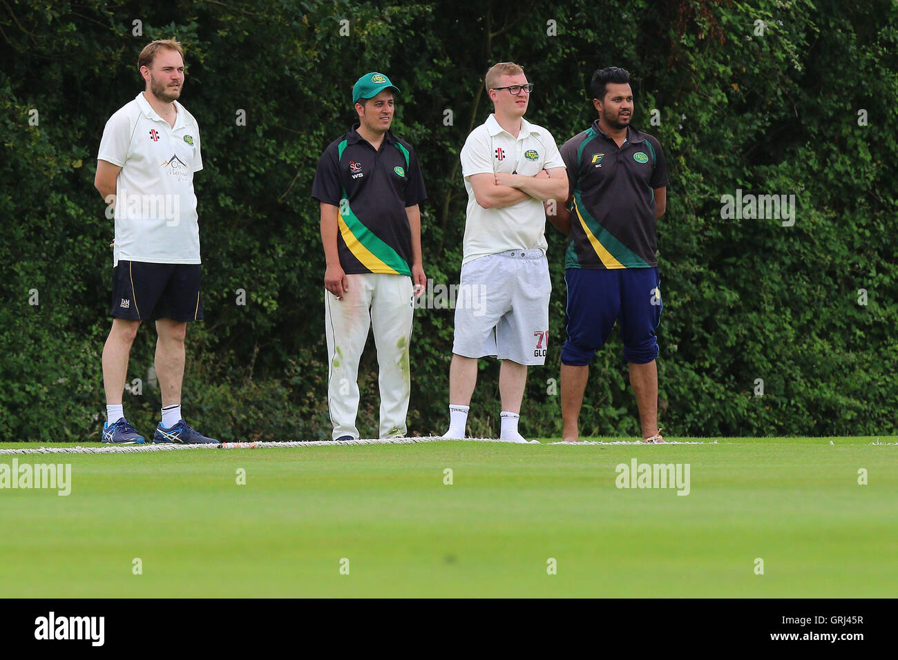 Billericay CC (fielding) vs Harold Wood CC, Shepherd Neame Essex League ...