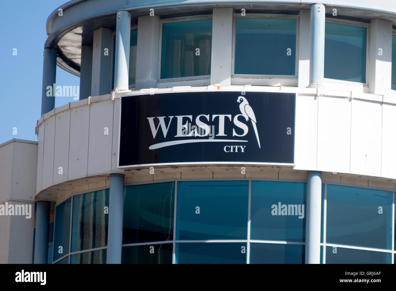 Exterior and sign at Wests club Newcastle NSW Australia Stock Photo - Alamy