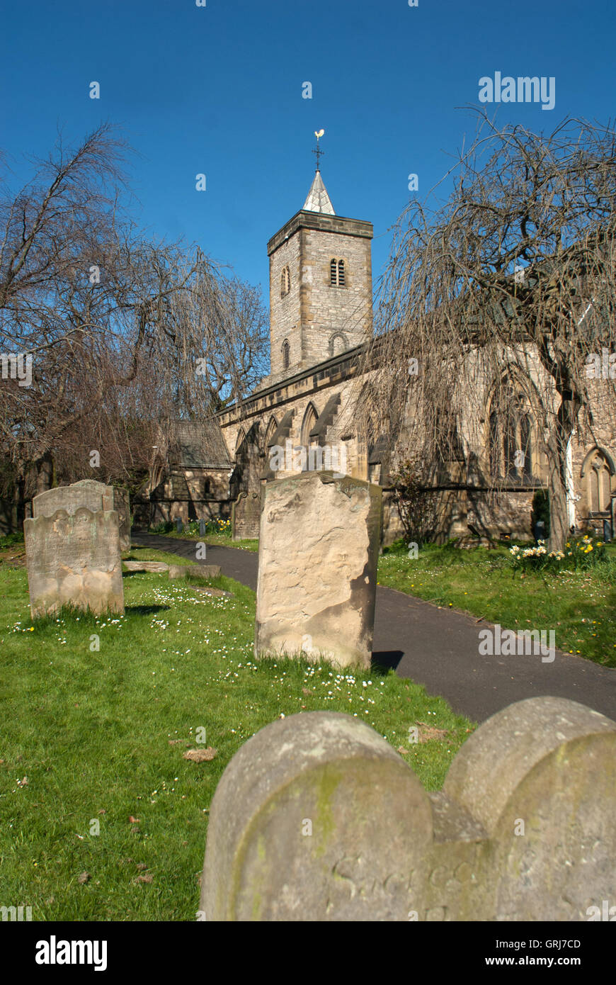 Whitburn Parish Church,South Tyneside Stock Photo - Alamy