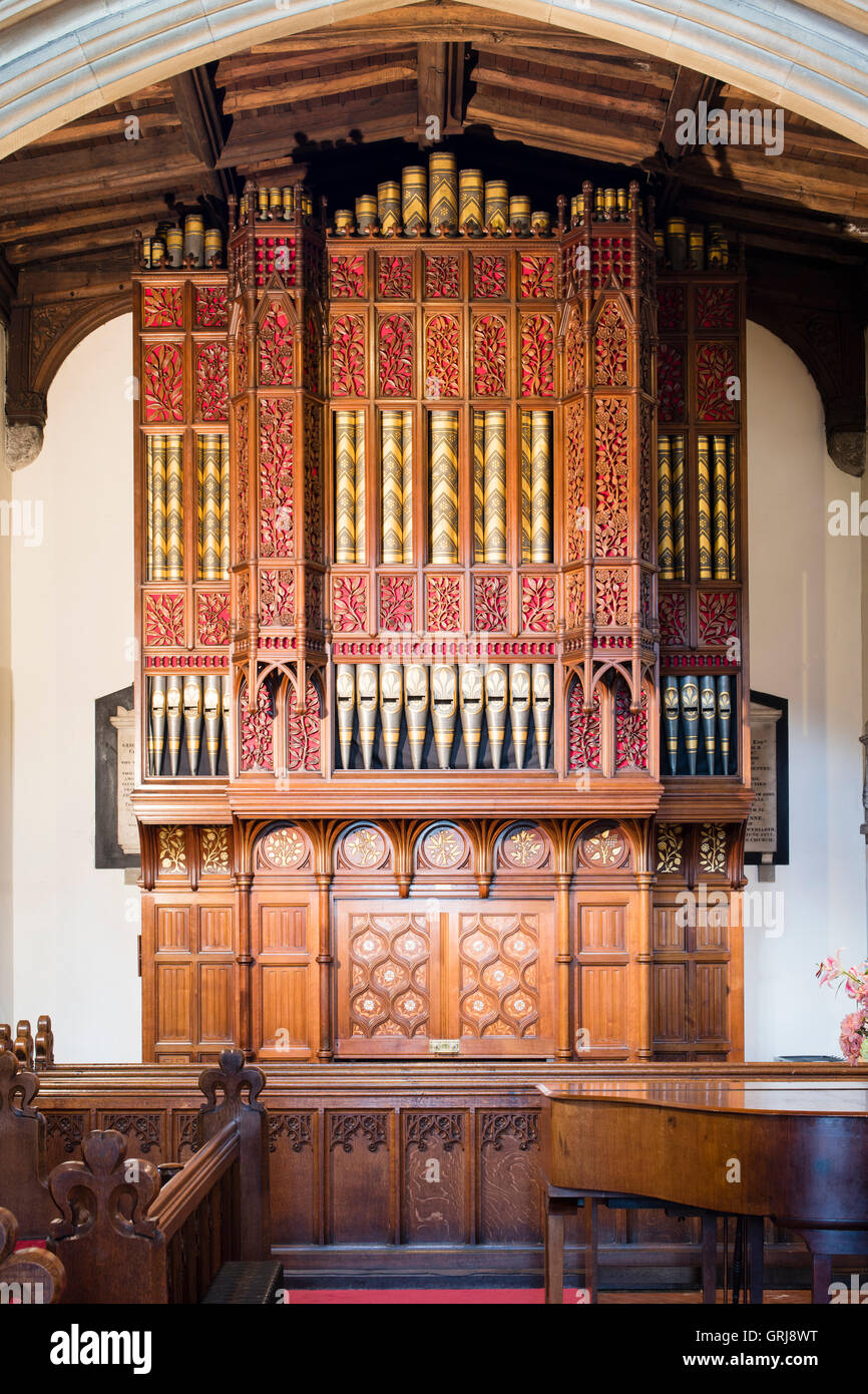 The magnificent Lady Eleanor organ, Church of St. Cybi, Holyhead ...