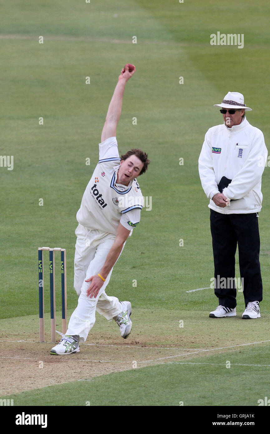 James Fuller of Gloucestershire in action - Essex CCC vs ...