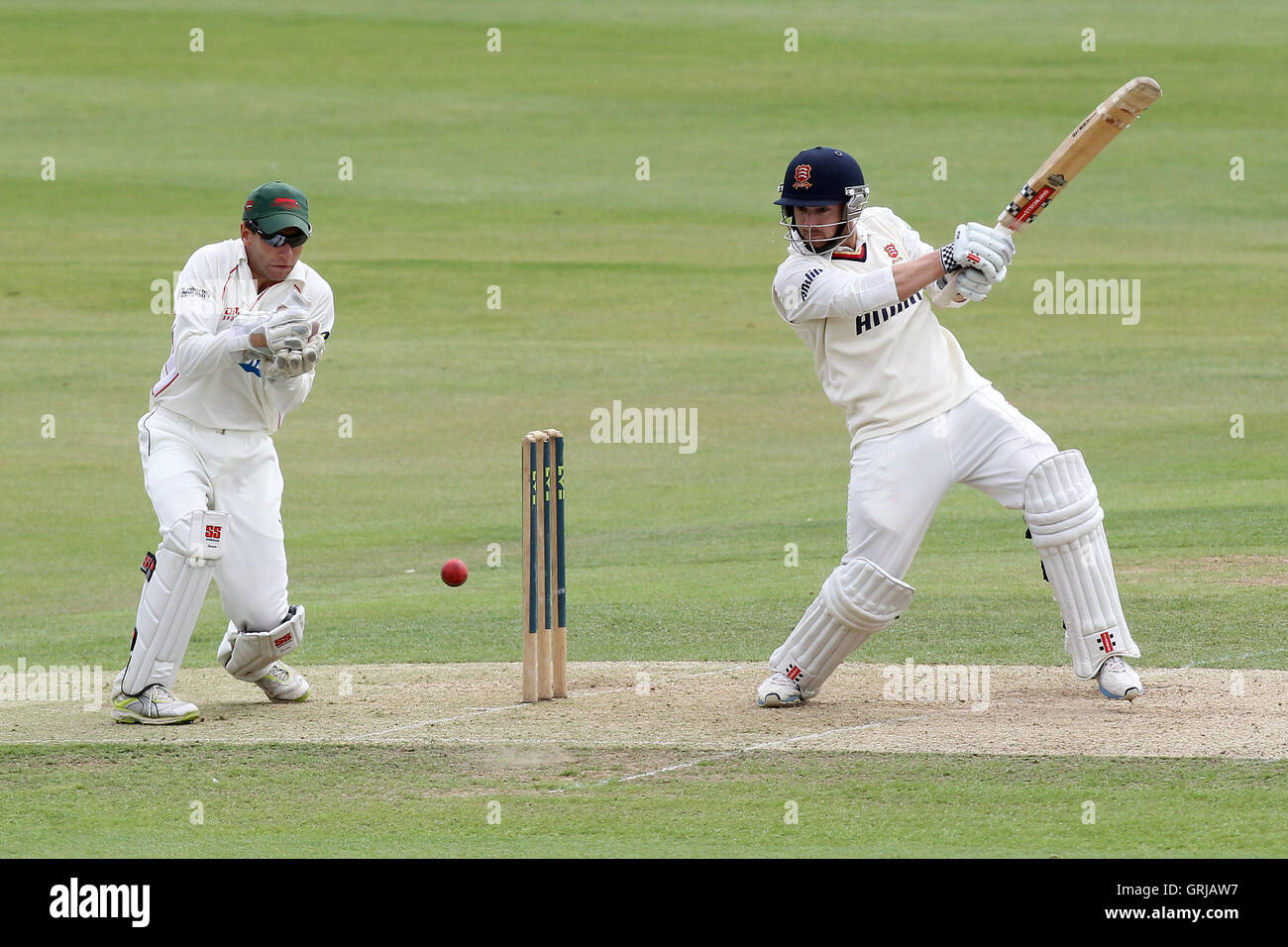 Jaik Mickleburgh in batting action on his way to a century for Essex ...