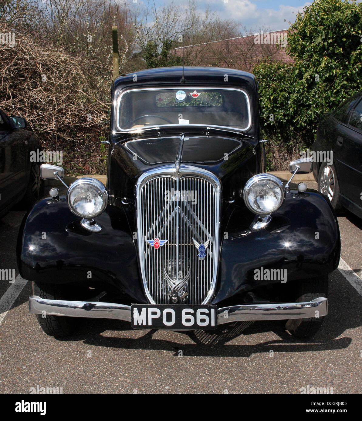 Vintage Citroen Car, UK Stock Photo - Alamy