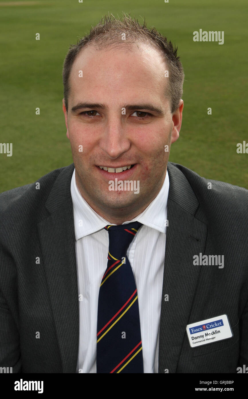Danny Macklin of Essex CCC - Essex CCC Press Day at the Ford County ...