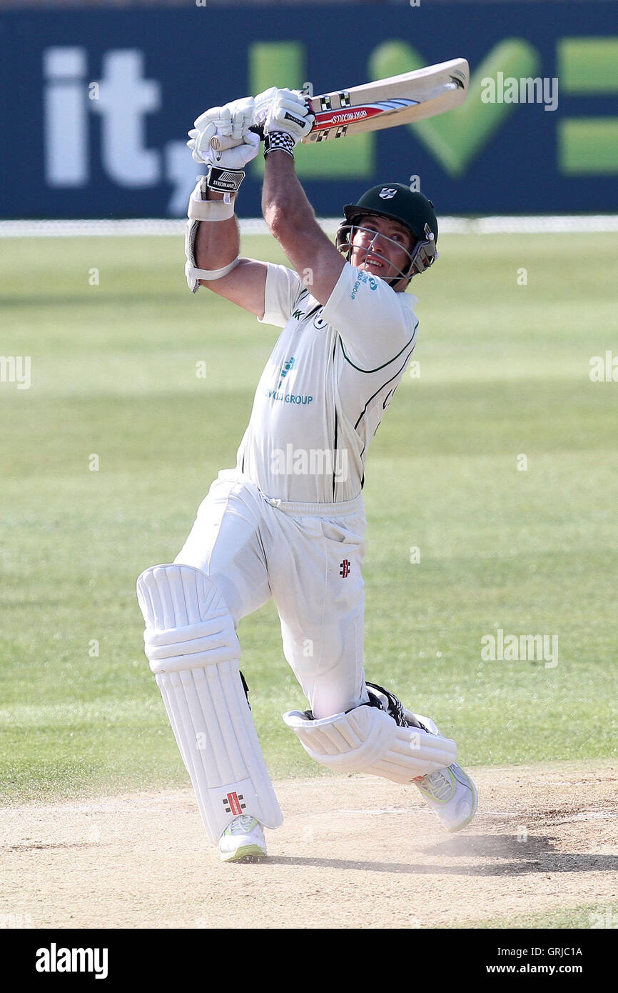 James Cameron his four runs for Worcestershire - Essex CCC vs ...