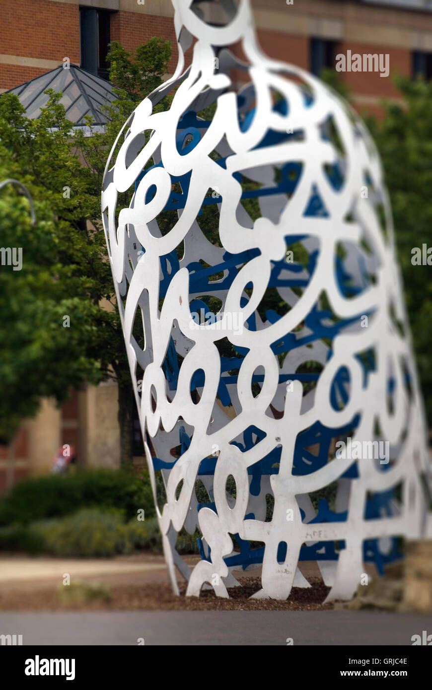 Bottle of Notes outside Middlesbrough Institute of Modern Art MIMA ...