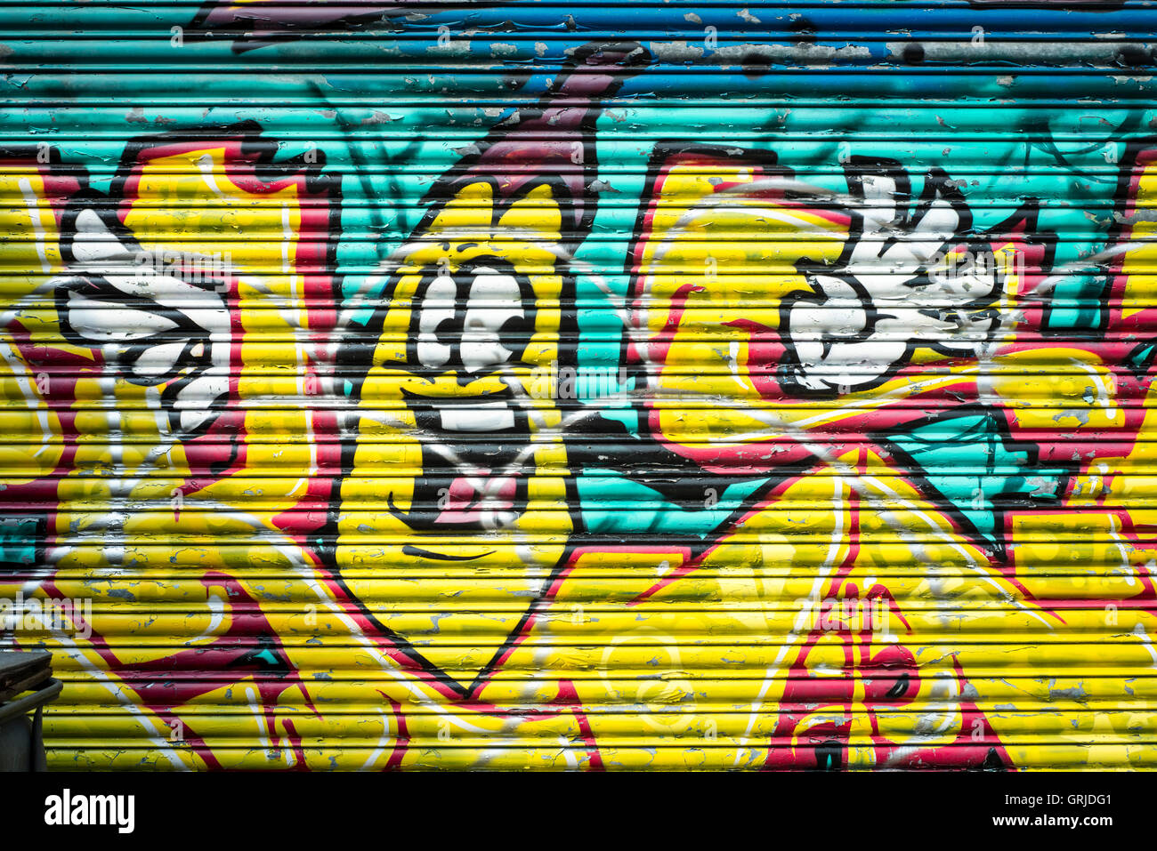 cartoon ghost street art Stock Photo - Alamy