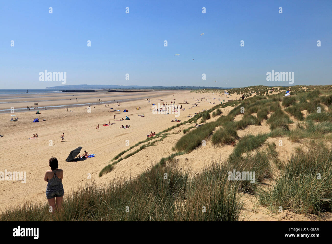 Camber Sands, East Sussex, UK, England Stock Photo - Alamy
