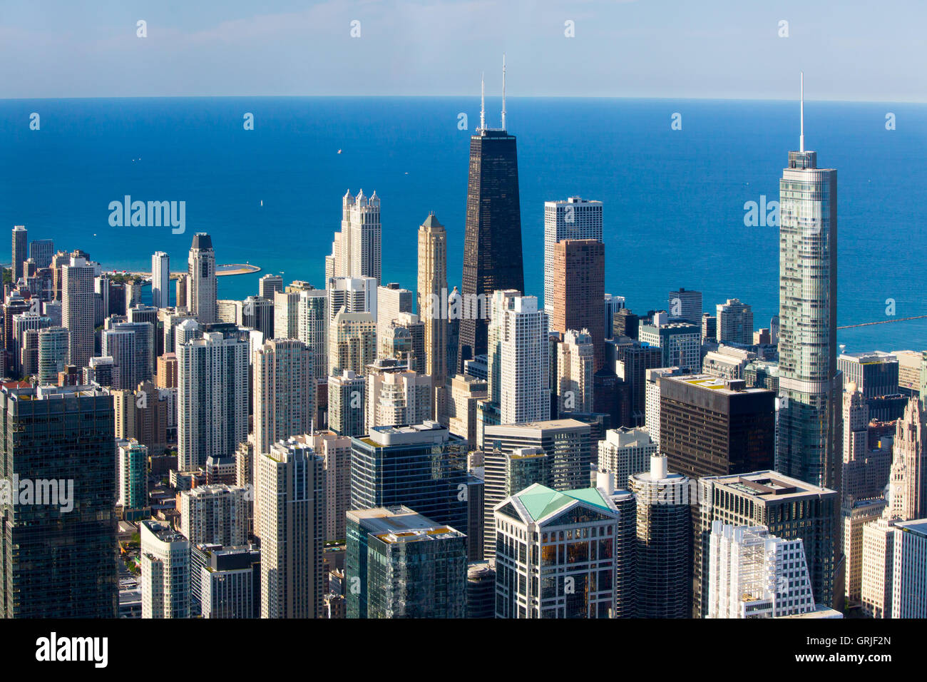 Chicago willis tower hancock hi-res stock photography and images - Alamy