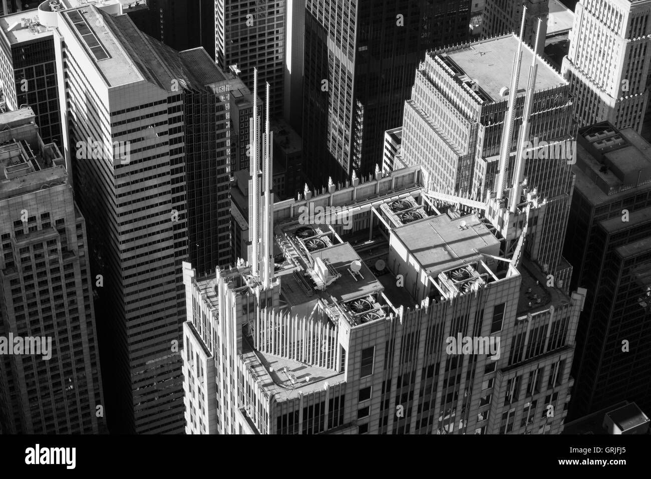 Chicago Skyline in the Late Afternoon Stock Photo - Alamy