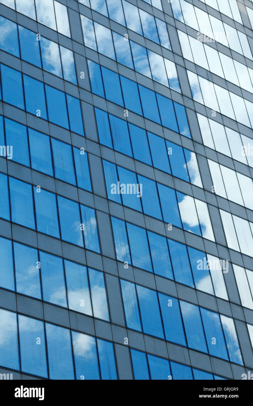 Light blue building facade hi-res stock photography and images - Alamy