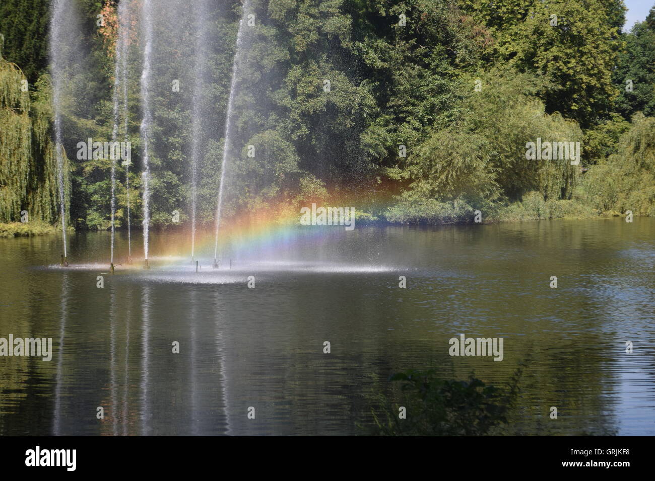 Rainbow pond hi-res stock photography and images - Alamy