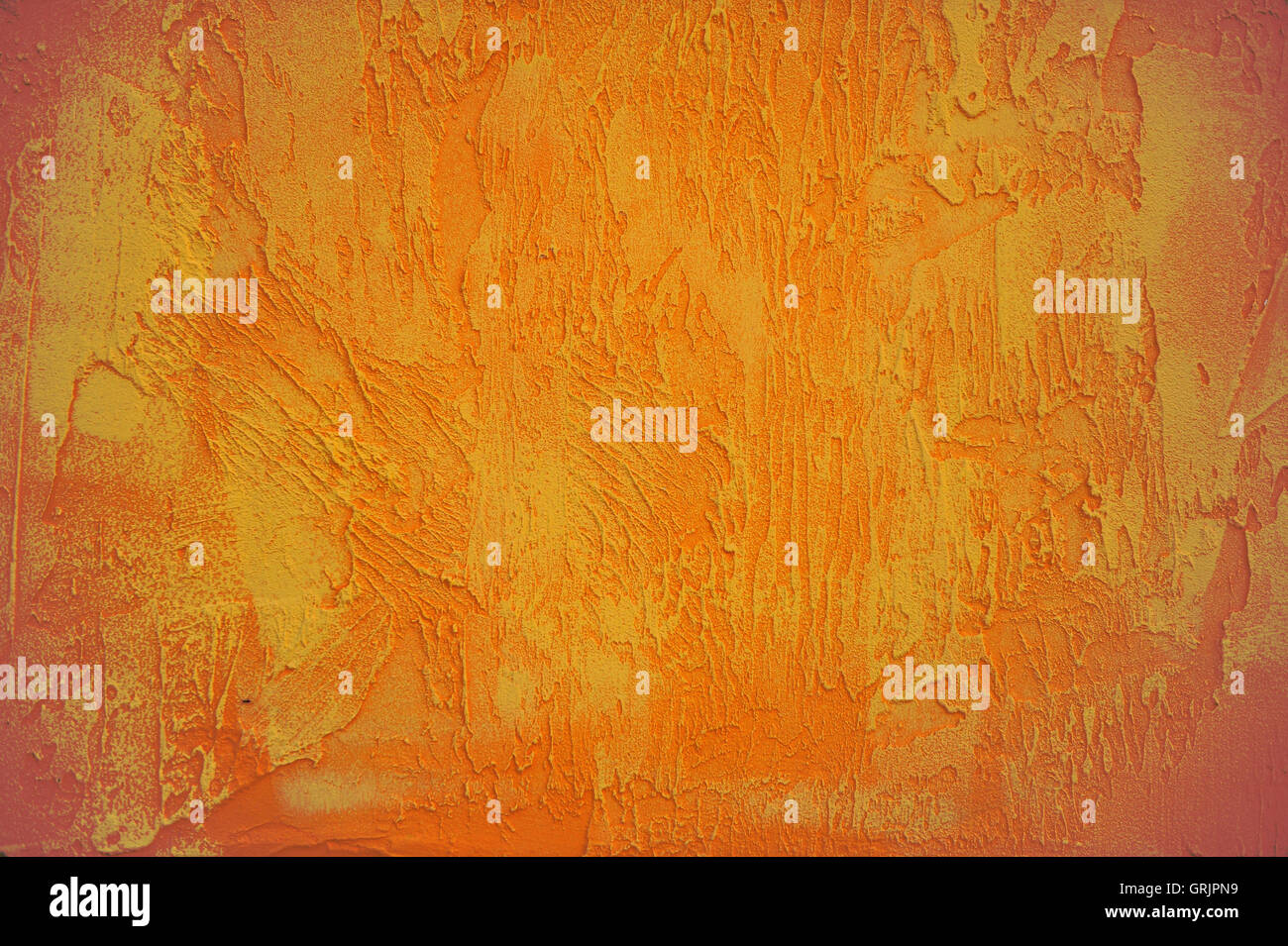 Abstract deep yellow grunge painted wall background Stock Photo - Alamy