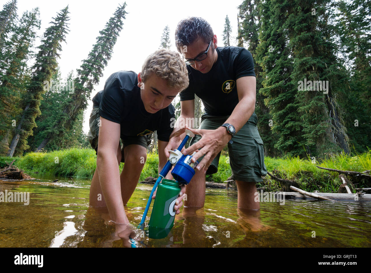 Boy scouts camp hi-res stock photography and images - Alamy