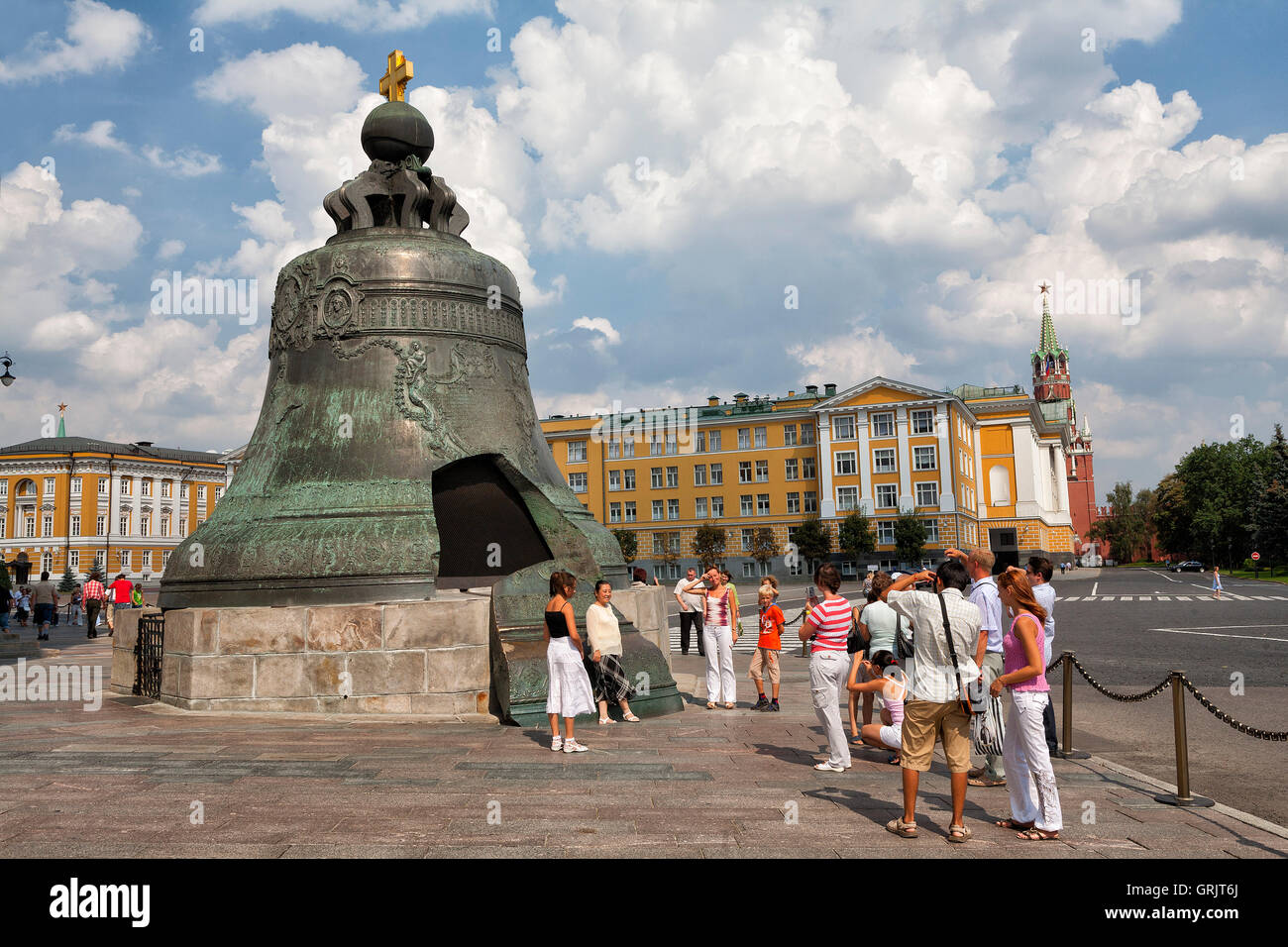 Tsar's Bell, Kremlin, Moscow, Russia Stock Photo - Alamy