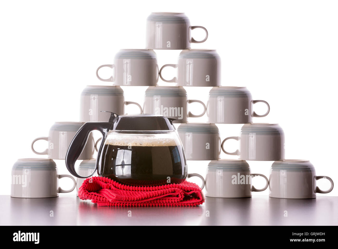 Pyramid of cups High Resolution Stock Photography and Images - Alamy