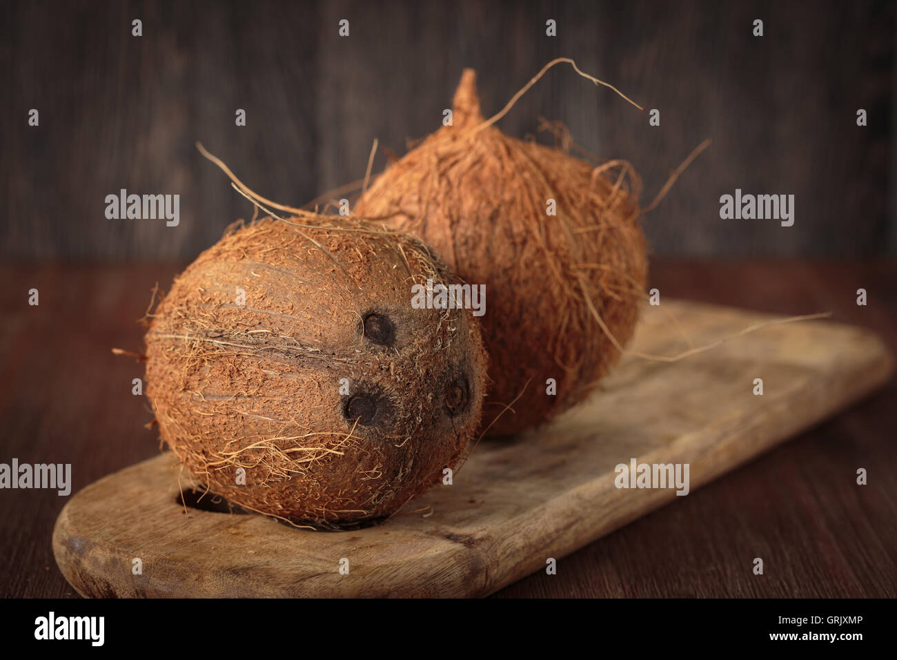 Fresh raw coconut fruit for healthy nutrition Stock Photo - Alamy