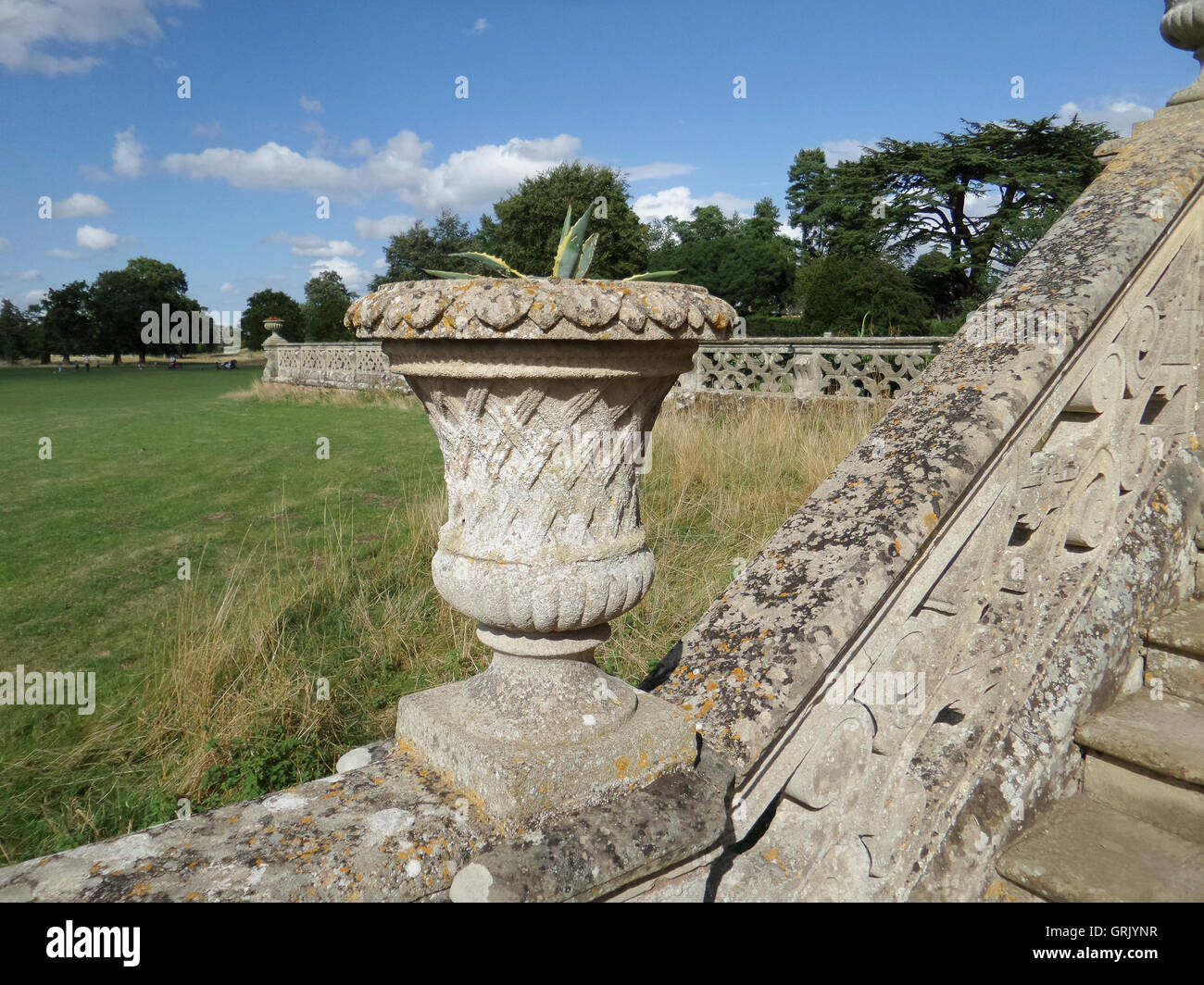 stately home gardens Stock Photo - Alamy