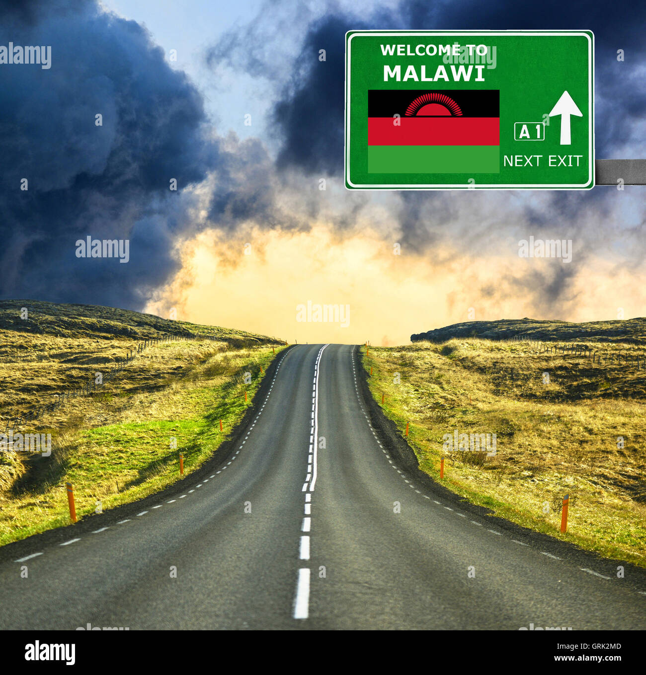 Welcome malawi country text hi-res stock photography and images - Alamy