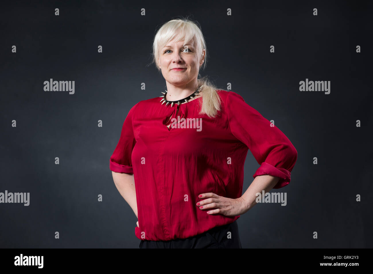 Finnish Writer Kati Hiekkapelto Stock Photo - Alamy