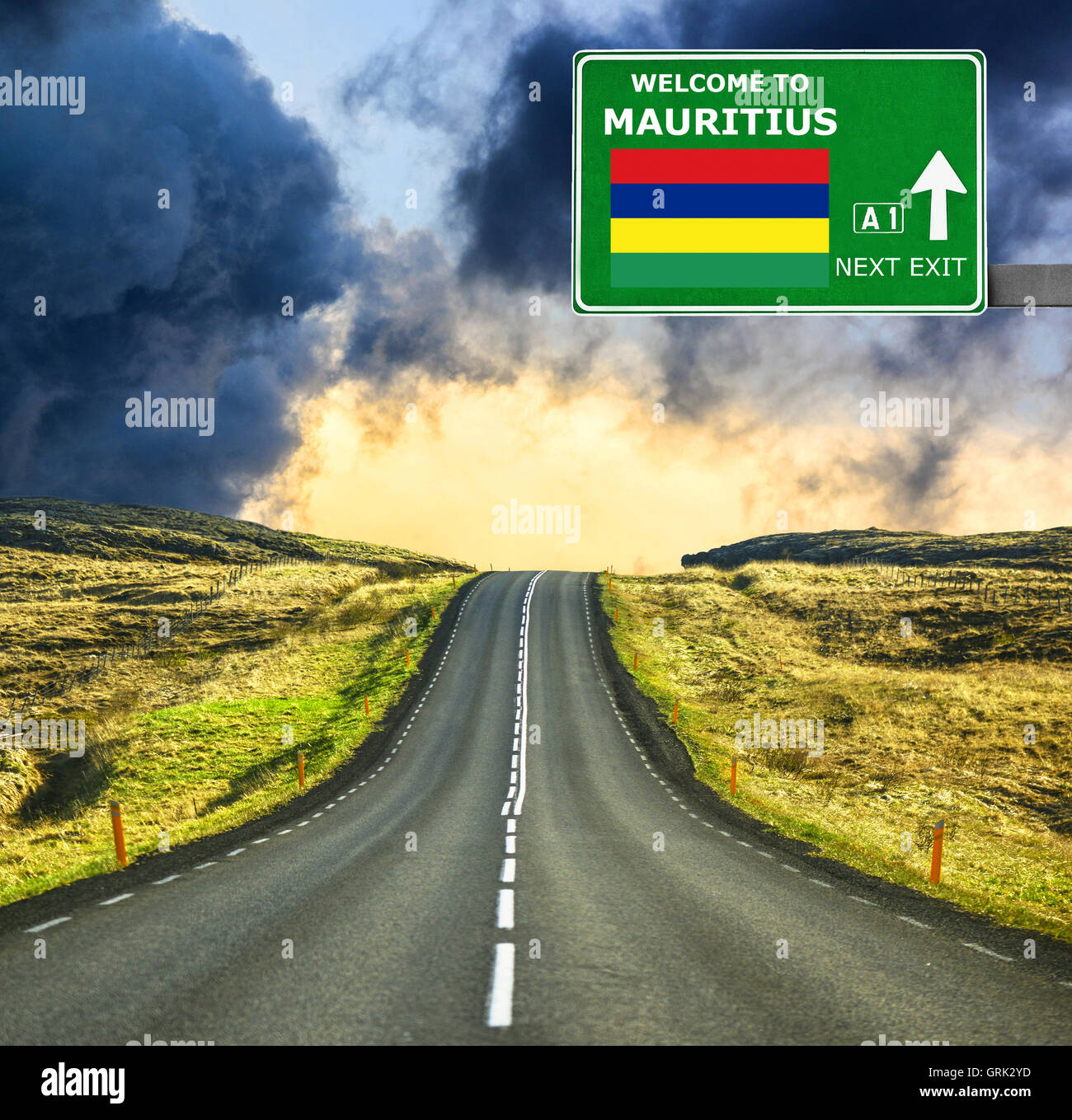 Welcome mauritius country text hi-res stock photography and images - Alamy